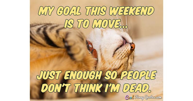 Lazy Weekend Quotes