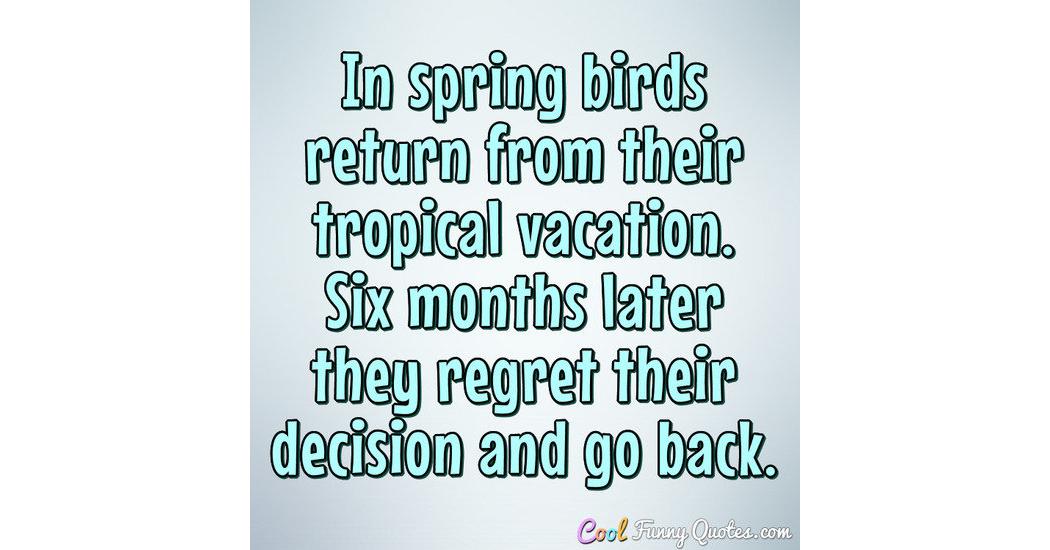 Migration Bird Quotes